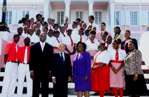 RM Bailey Honour Roll Students Call on the Governor General ...