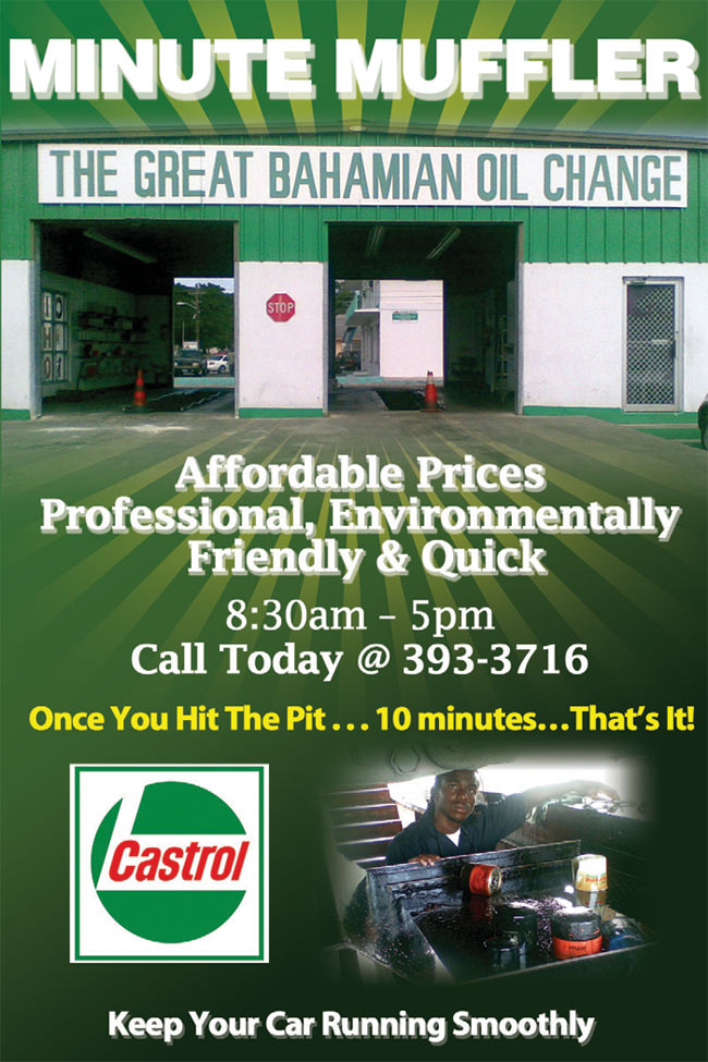 Free Advertising on Bahamas Press – Minute Muffler | Bahamaspress.com