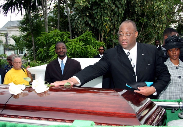 Former Speaker of the House Milo Butler Jr. hailed as a "Giant" of a ...