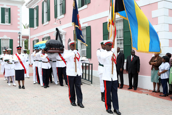 Former Speaker of the House Milo Butler Jr. hailed as a "Giant" of a ...