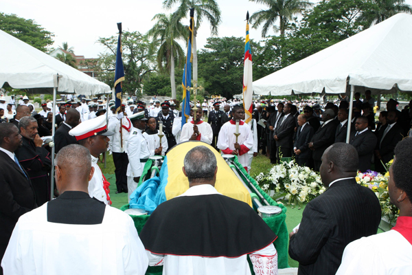 Former Speaker of the House Milo Butler Jr. hailed as a "Giant" of a ...