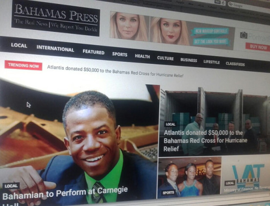 Bahamas Press returns to Facebook and broadcasts a new look in a major ...