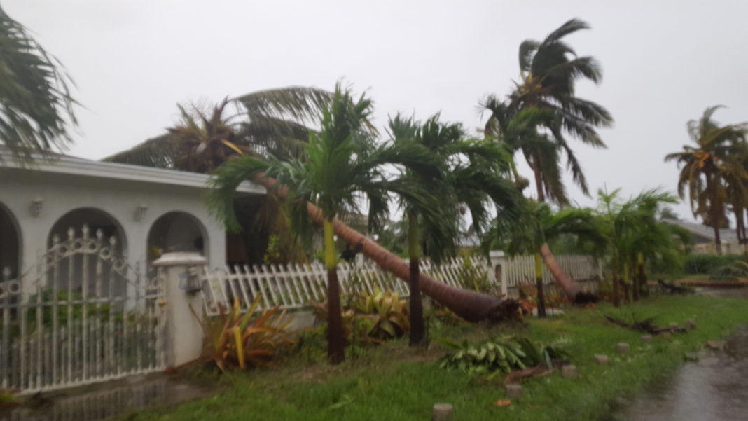 Major damage and flood in New Providence Bahamas following the passage ...