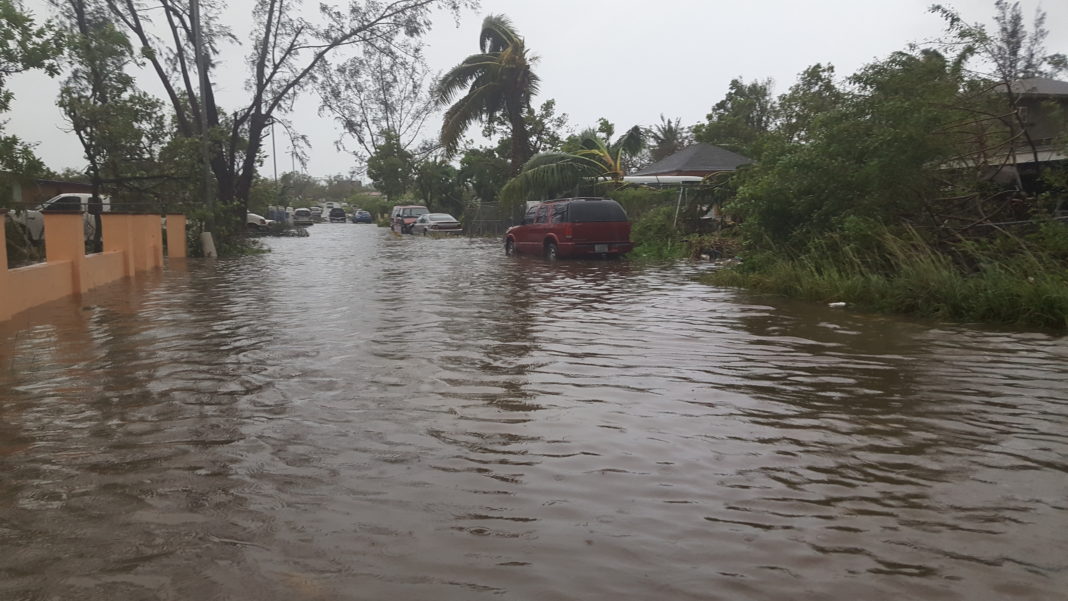 Major damage and flood in New Providence Bahamas following the passage ...