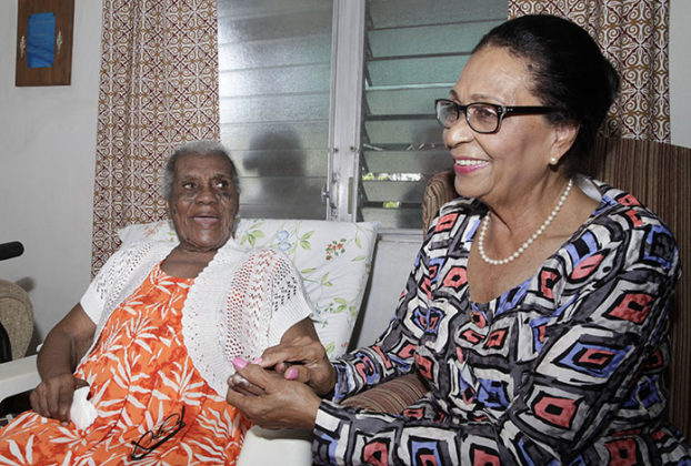 The Governor General Celebrated Birthday of 100-Year-Old Mrs.Thelma ...