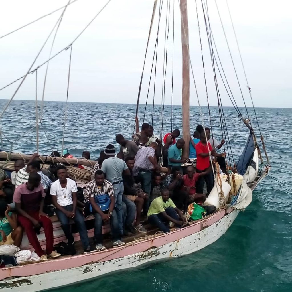 Another major illegal landing in Beacon Cay in the Exumas ...