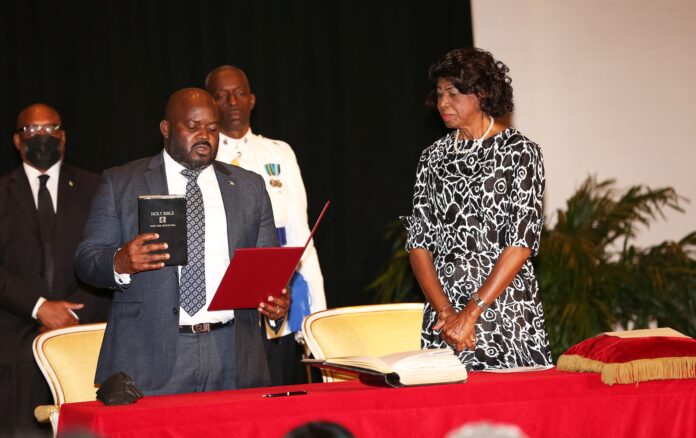 Hon. Mr. Justice Ian Winder, sworn in as the new Chief Justice ...