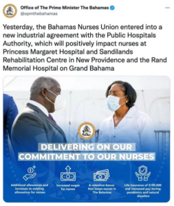PHA Signs Transformative Contract with Bahamas Nurses Union ...