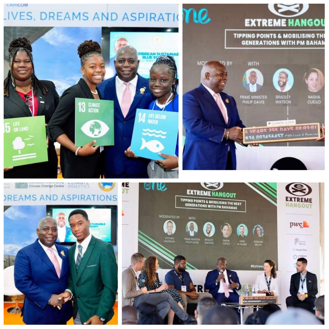 Young Bahamian leaders shine at COP27 | Bahamaspress.com