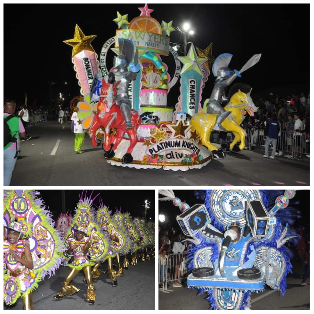GRAND BAHAMA’S PLATINUM KNIGHTS ARE WINNERS OF JUNKANOO ON THAT ISLAND ...