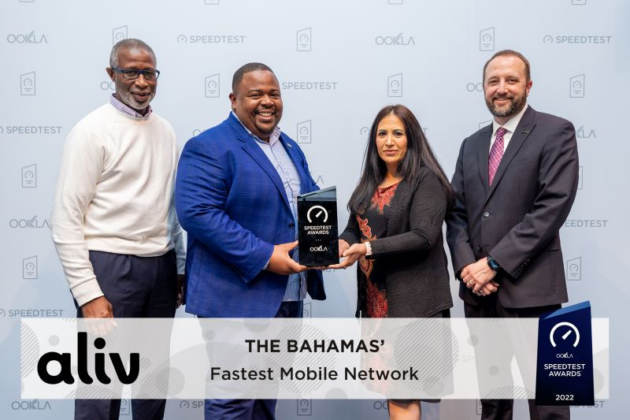 Aliv has won the Speedtest Awards | Bahamaspress.com