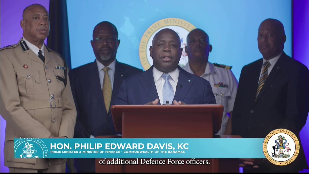 National Address by Prime Minister Philip Brave Davis KC | Bahamaspress.com