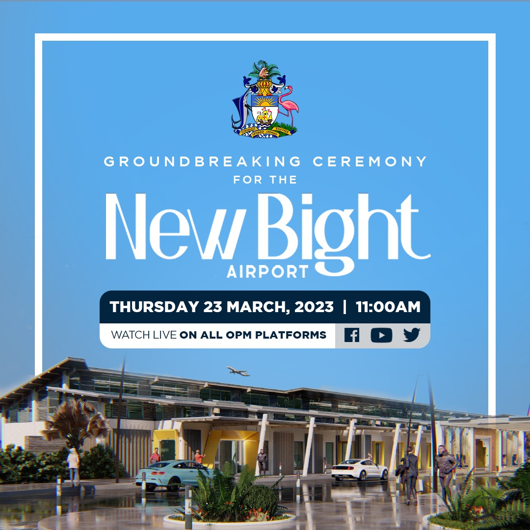 Major groundbreaking for the New Bight Cat Island Airport ...