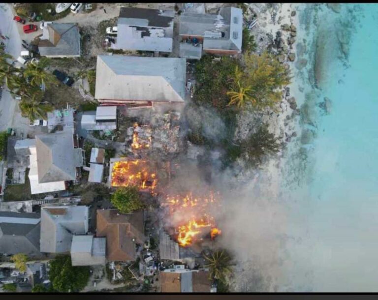 11 families are without homes as Bimini morning fire completely ...