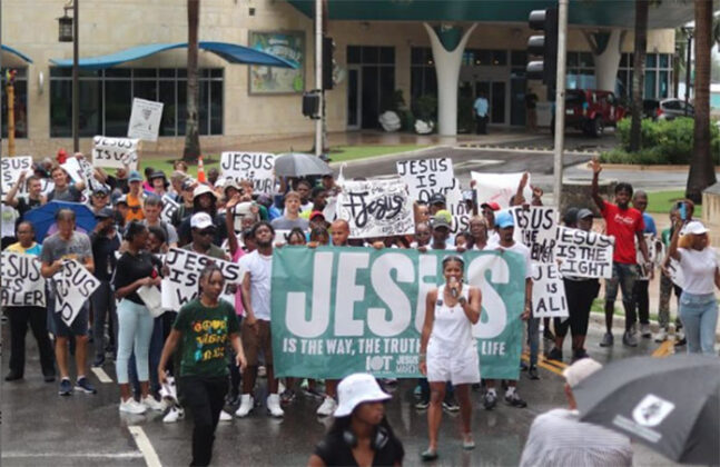PM Davis celebrates MARCH FOR JESUS Campaign… | Bahamaspress.com