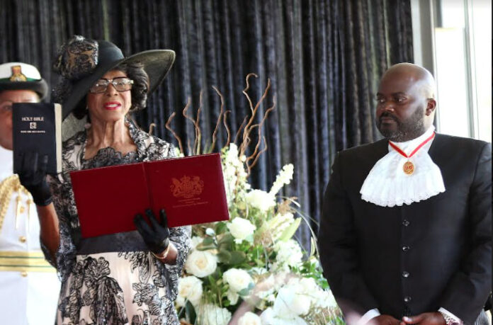 Cynthia A. Pratt, sworn in as the 12th Governor General of the ...