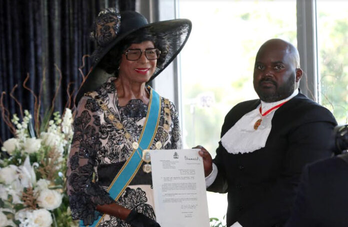 Cynthia A. Pratt, sworn in as the 12th Governor General of the ...