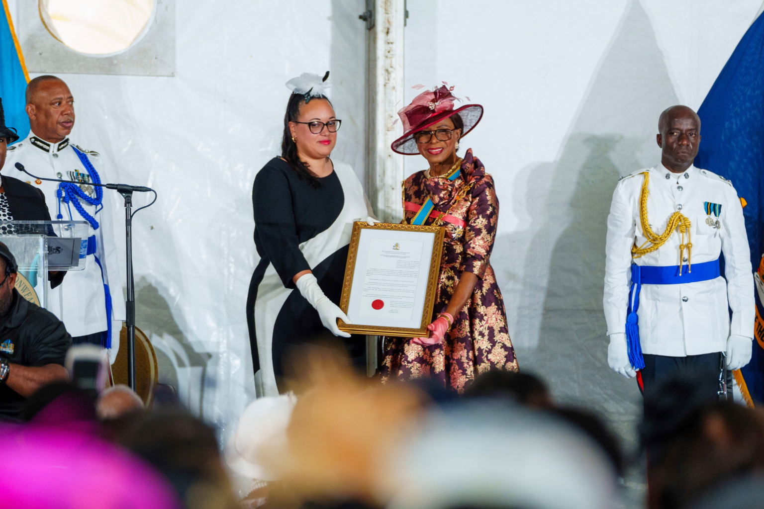 Former ZNS employees and members of the Royal Bahamas Defence Force ...