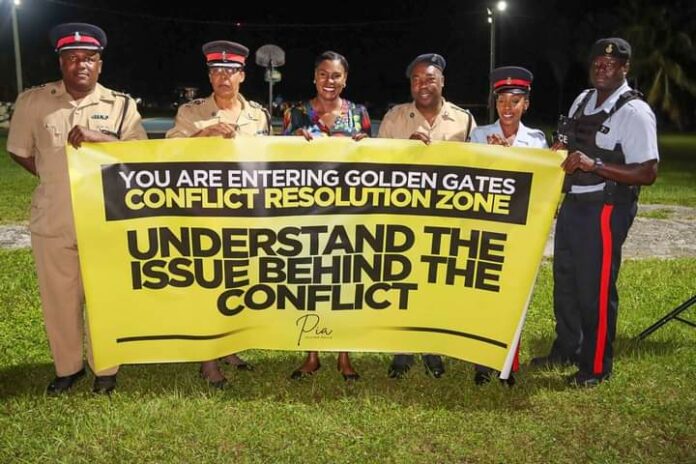 Golden Gates MP Pia Glover-Rolle launches Conflict Resolution Zone at ...