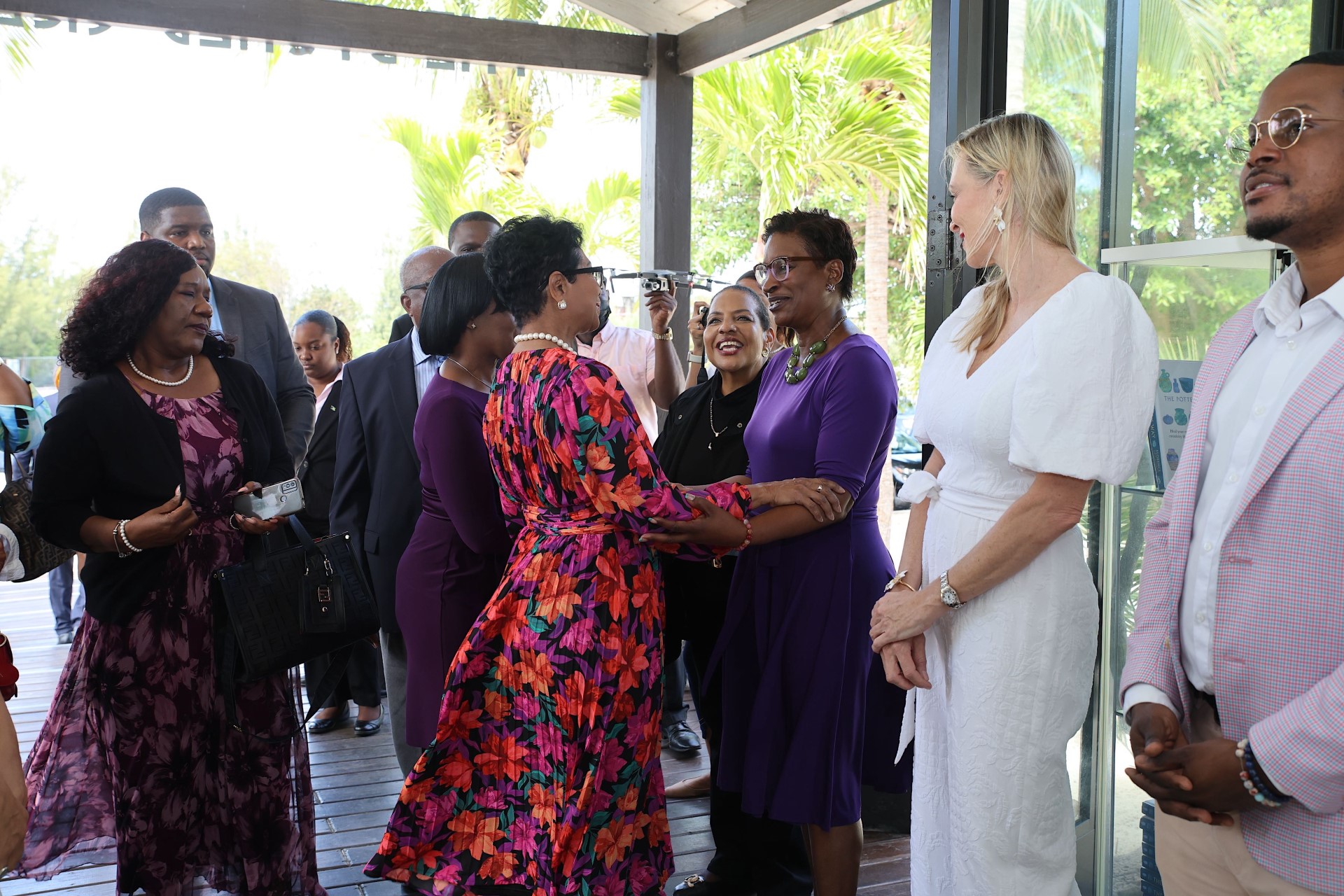 Mrs. Ann Marie Davis celebrates International Women’s Day with women of ...