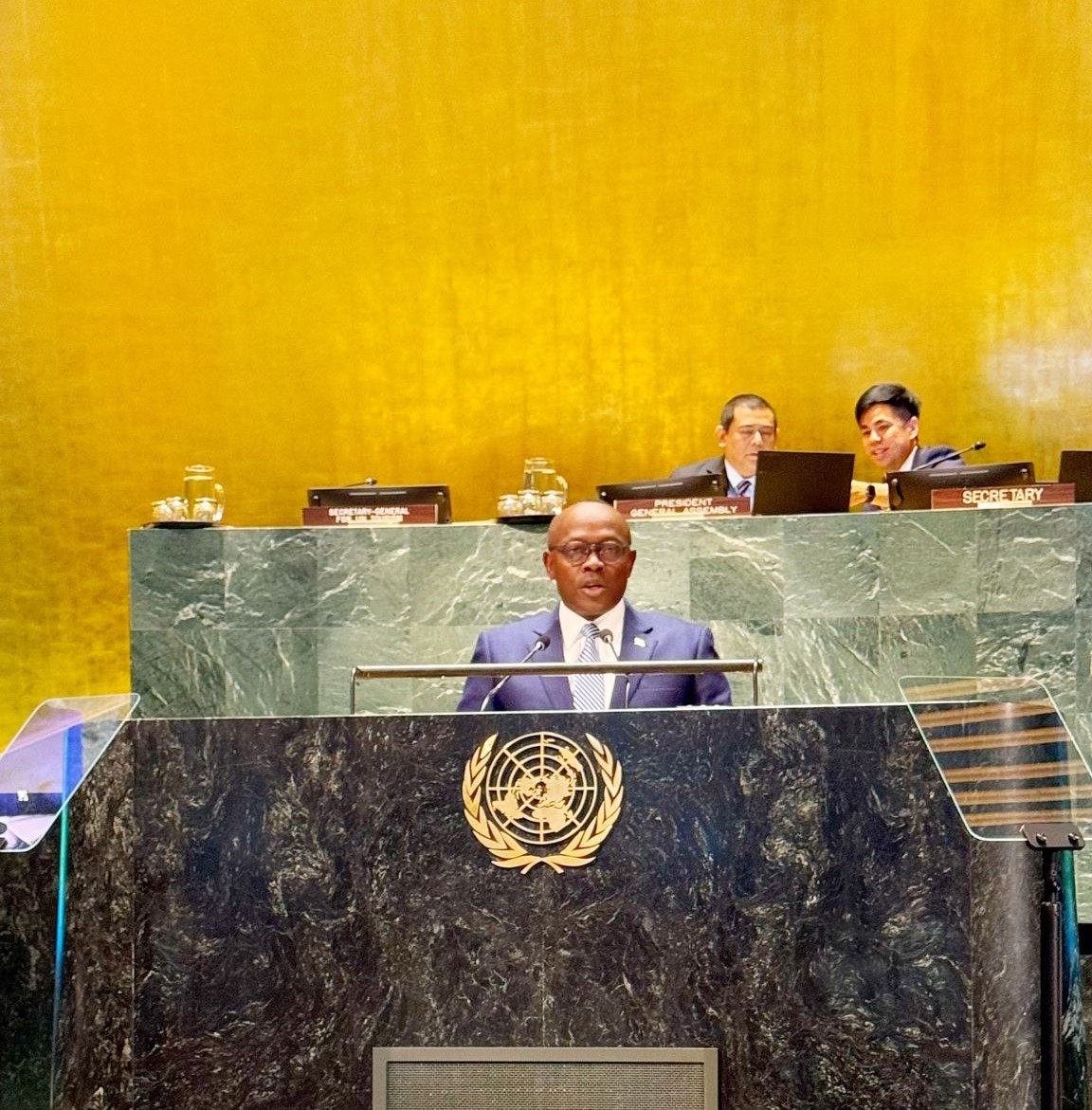 At the UN, Deputy Prime Minister Cooper affirms The Bahamas commitment ...