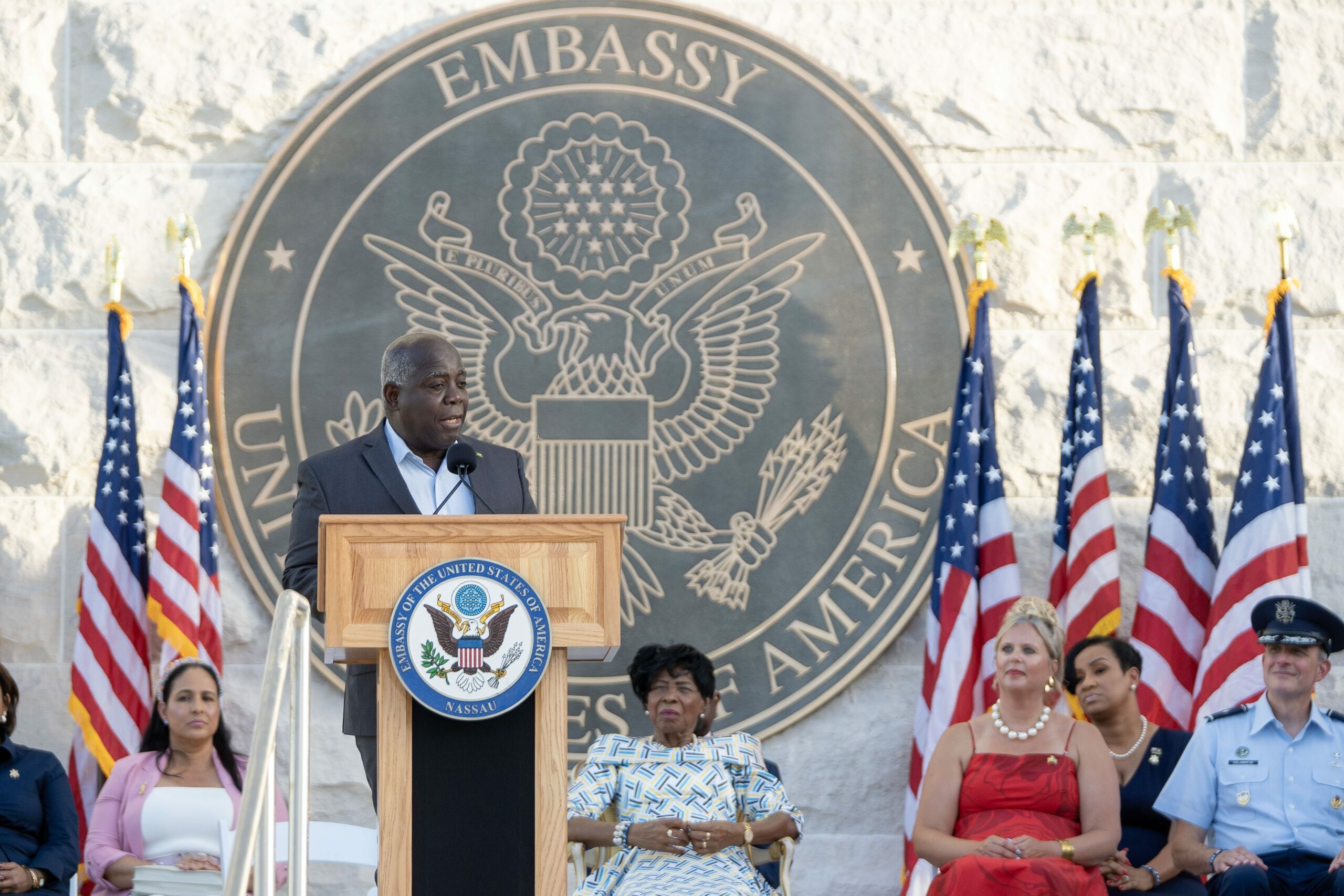 Prime Minister Davis: New US Embassy Compound represents ‘our ...