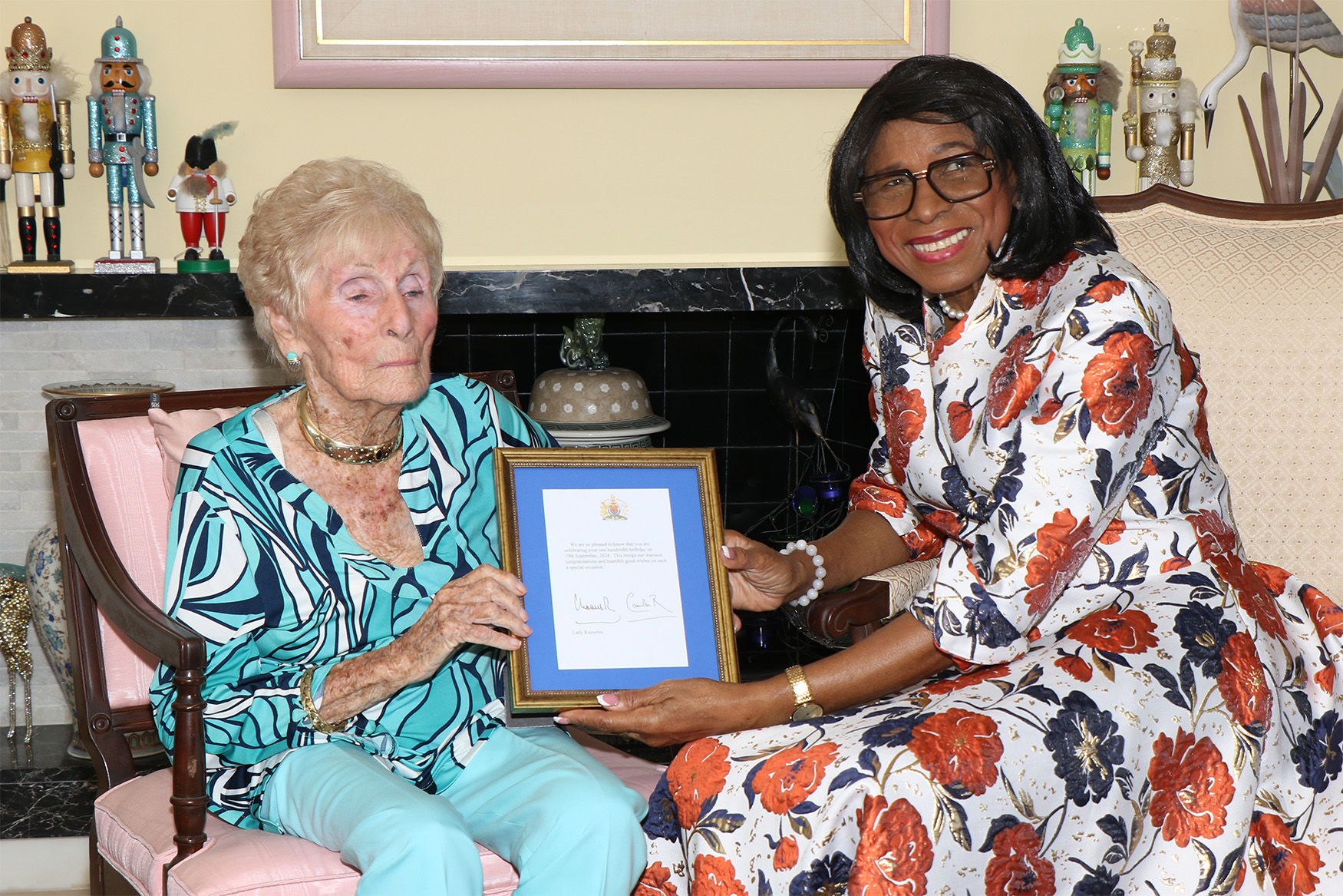 The late Sir Durward Knowles’ wife Holly Knowles turns 100 ...