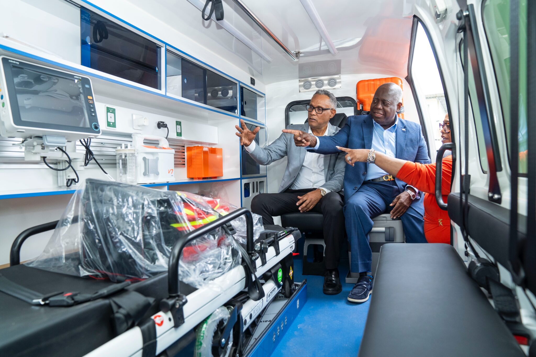 Emergency Ambulances valued at 1.5 million arrived to enhance emergency ...