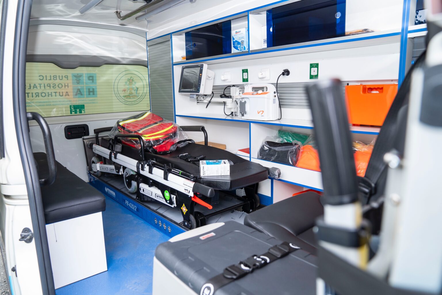 Emergency Ambulances valued at 1.5 million arrived to enhance emergency ...