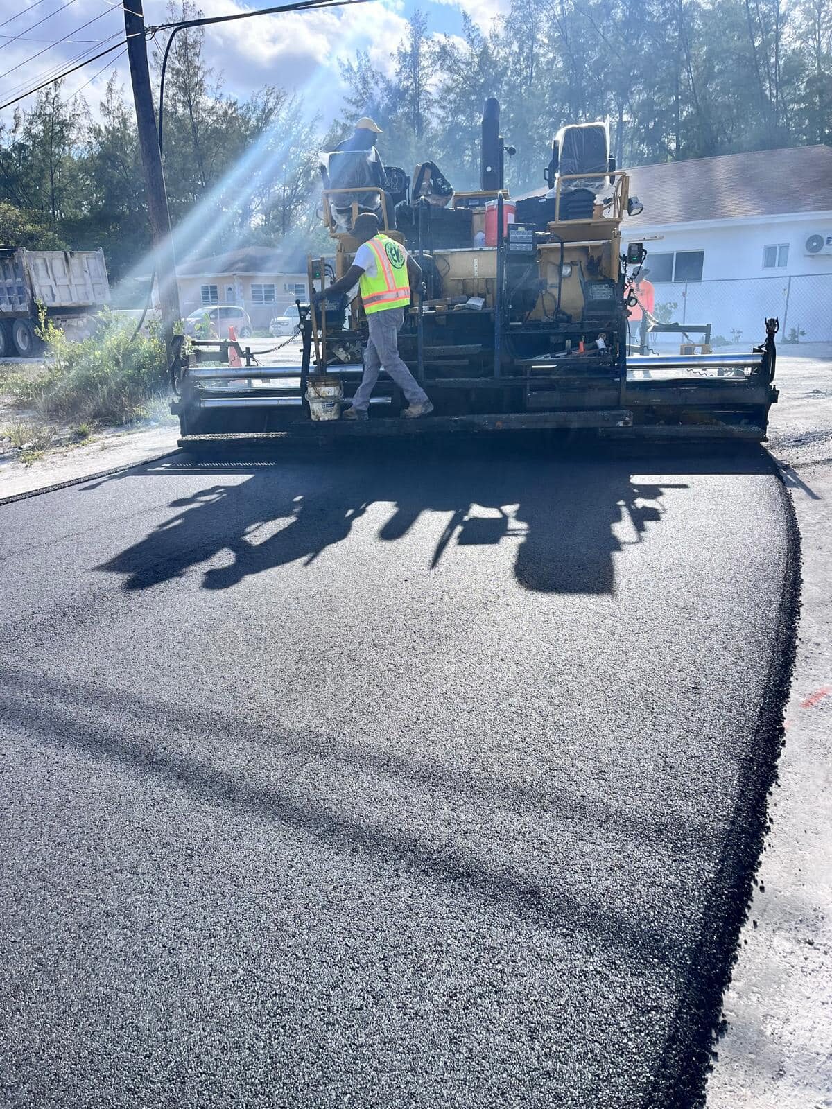 South Bimini gets miles of newly paved roads! | Bahamaspress.com