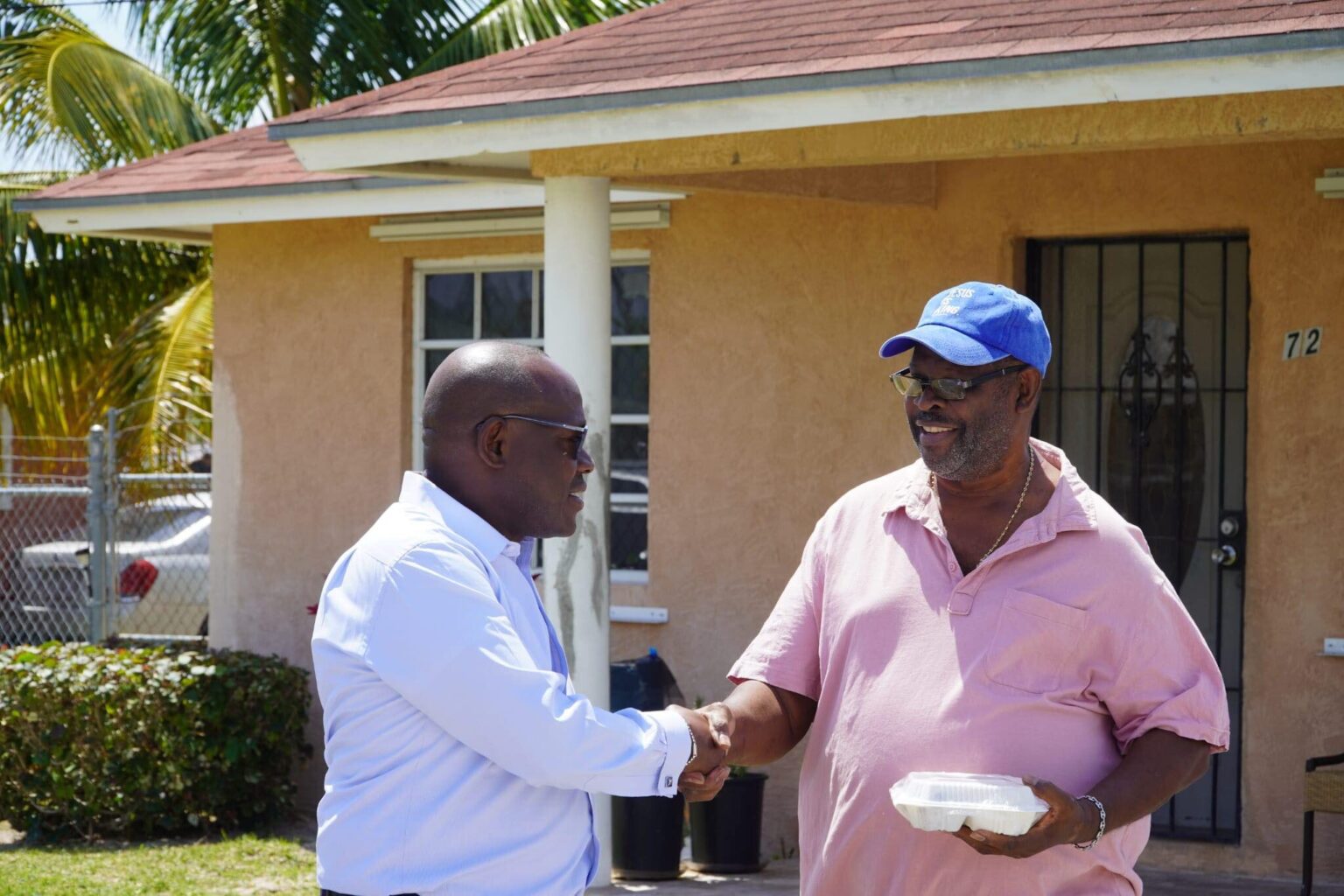 Prime Minister Davis visits fire-stricken areas in Grand Bahama and ...