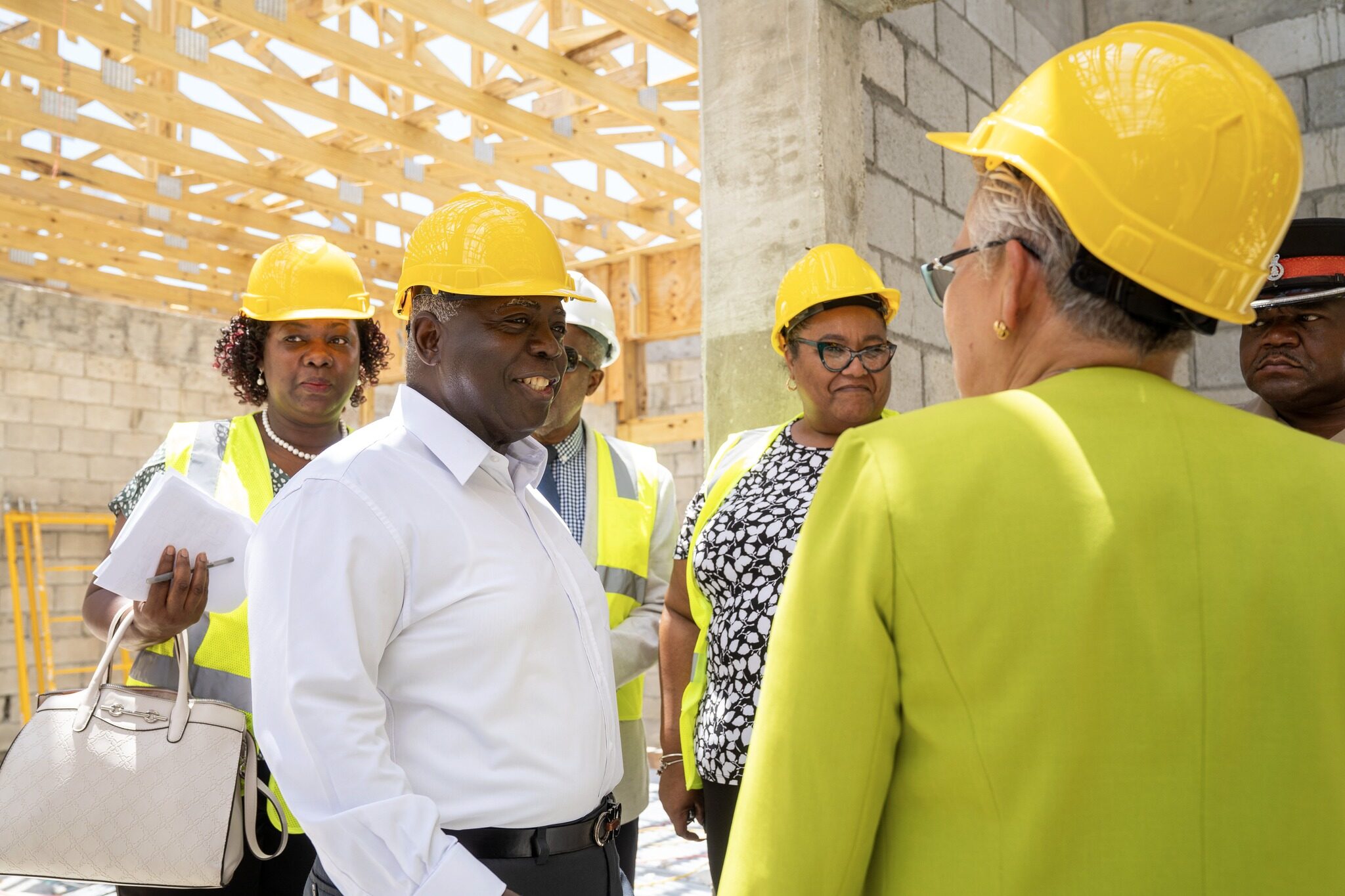 PM DAVIS visits new Bahamas Polytechnic Accreditation and Training Hub ...