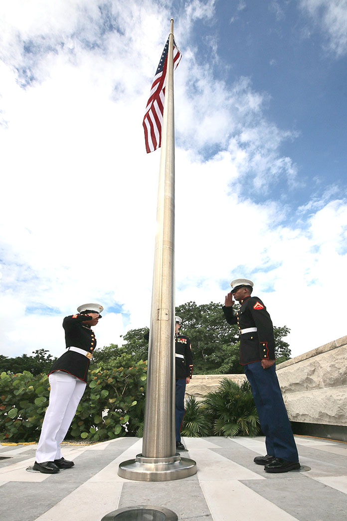 PM Davis: The raising of the United States Flag over new Embassy is a ...
