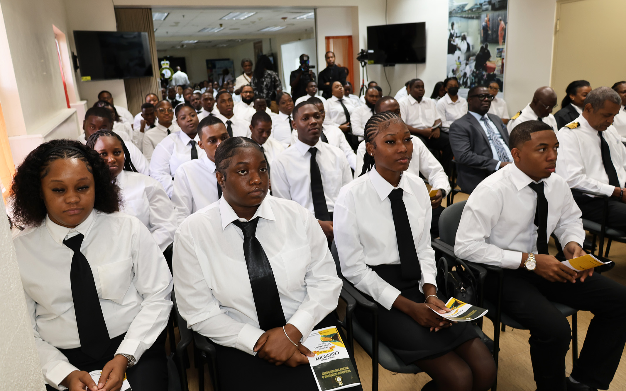 The Bahamas Customs & Excise Department Inducts 92 Trainees Into Six ...