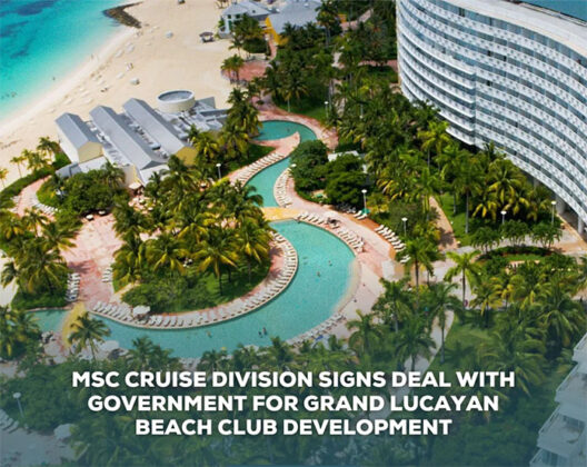 MSC cruise division signs deal with government for Grand Lucayan Beach ...