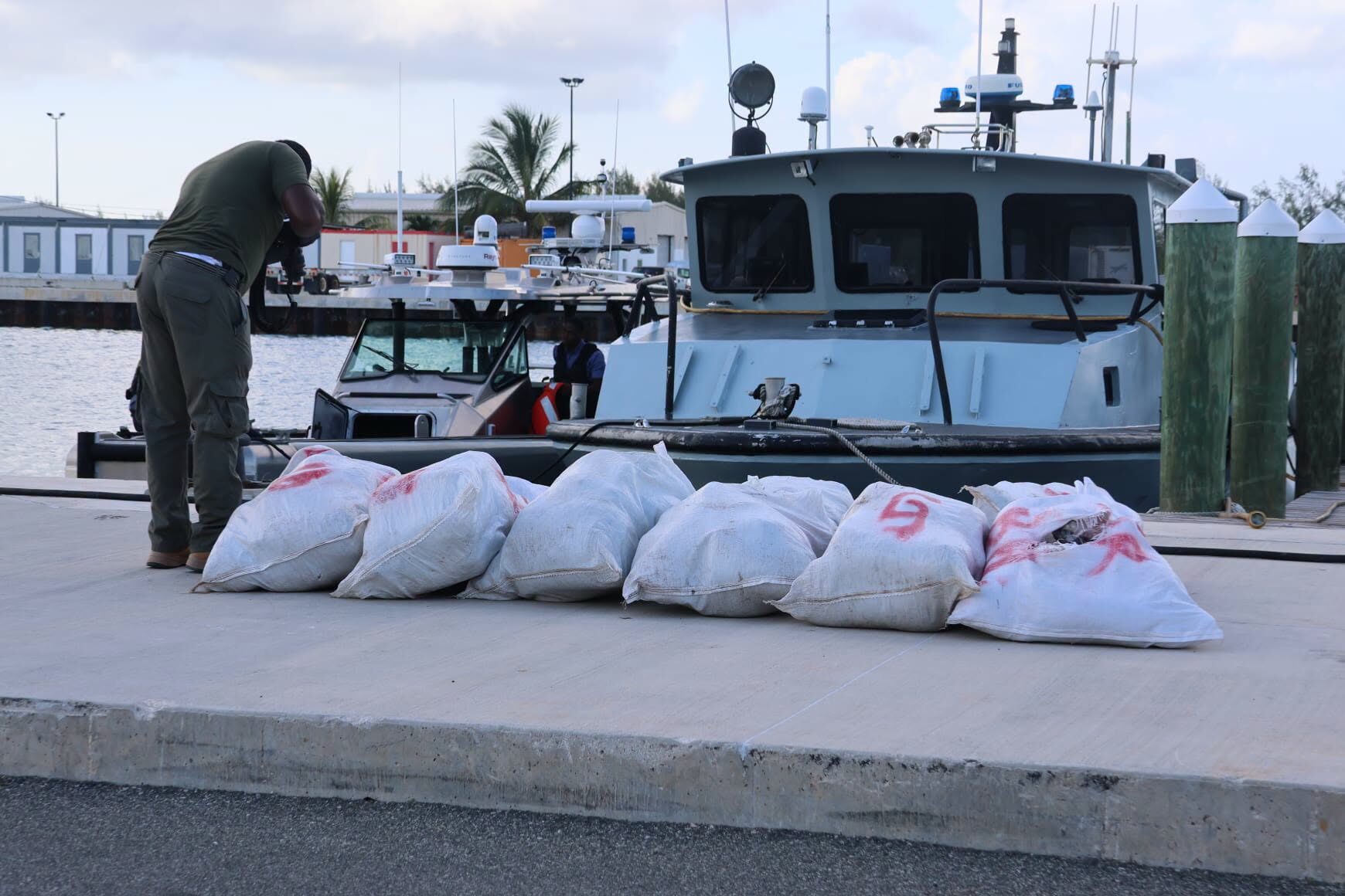 RBDF Recovers 12 Suspected Bales of Hydroponic Marijuana Near Fresh ...